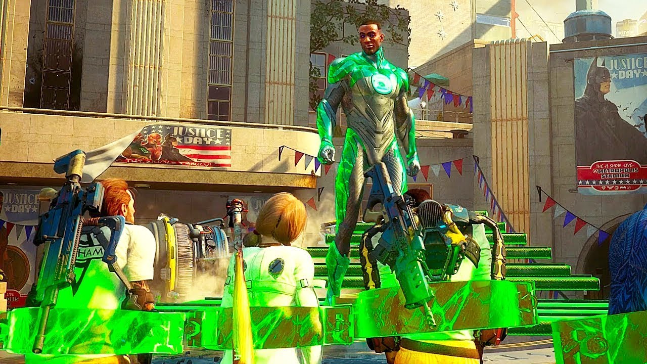 Green Lantern Vs Flash Fight Scene 4K (2023) | Suicide Squad Kill The ...