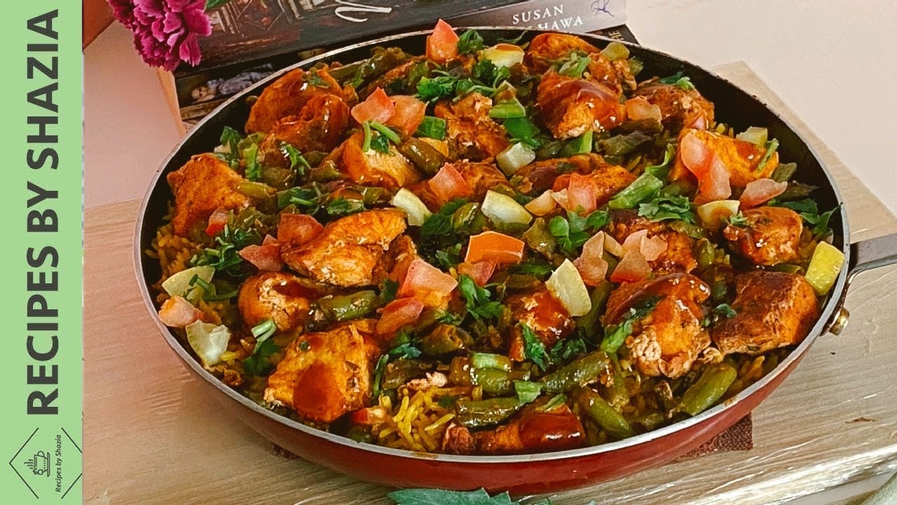 One Pan Chicken - One Pan Chicken and Rice - Easy One Pan Chicken ...