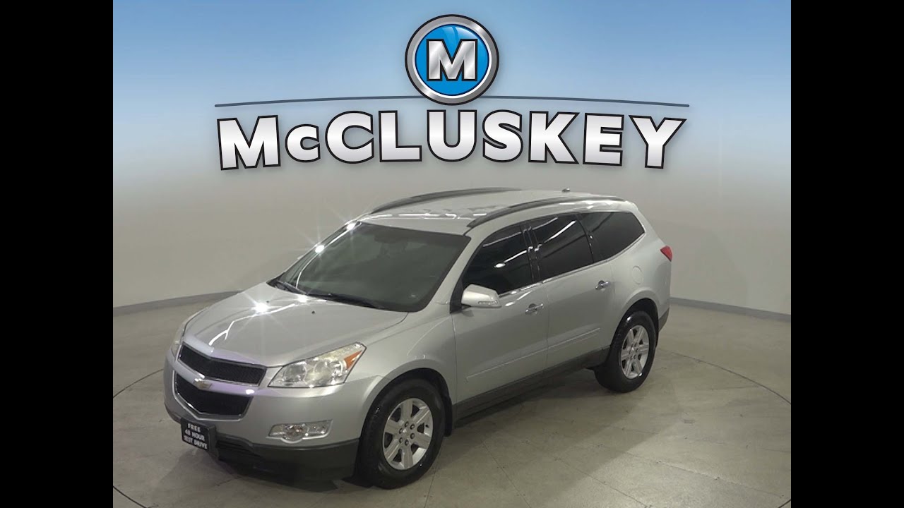 A51972ET Used 2011 Chevrolet Traverse Silver SUV For Sale, Review, Test ...