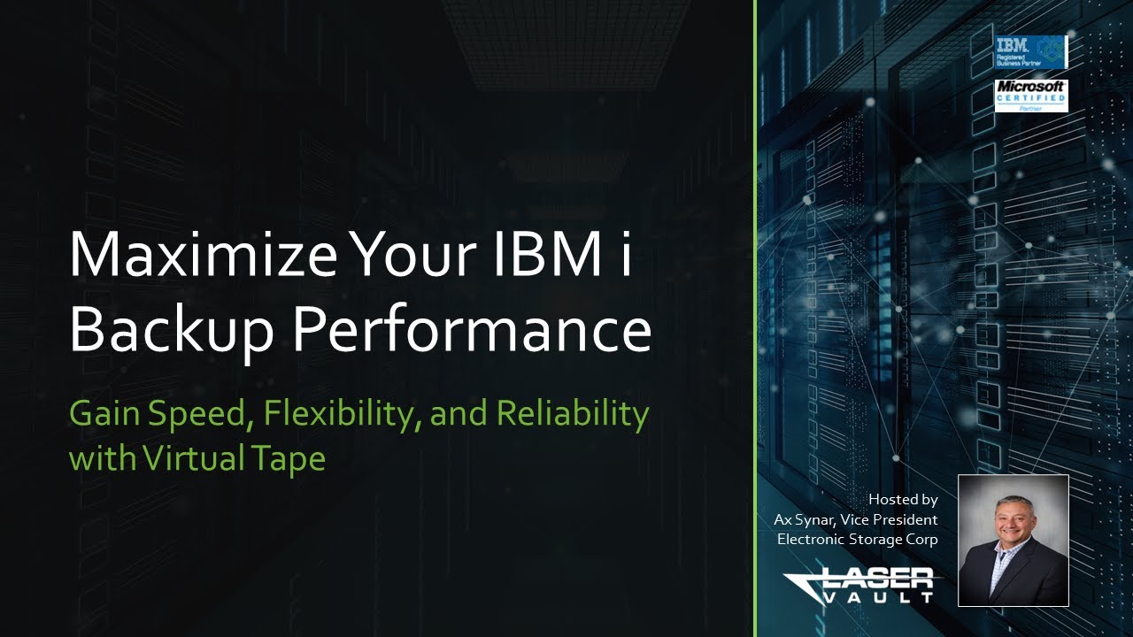 Maximize Your IBM i Backup Performance - YouTube