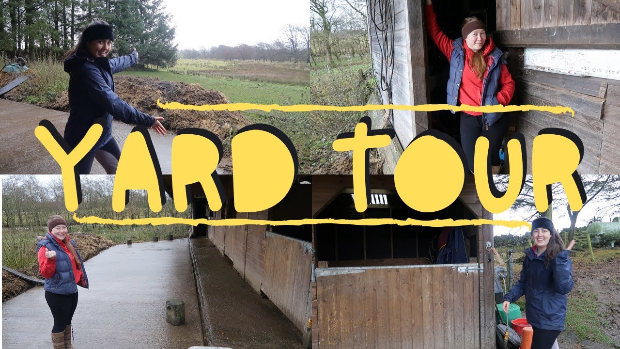 YARD TOUR| Yard and Tack Room Tour - YouTube