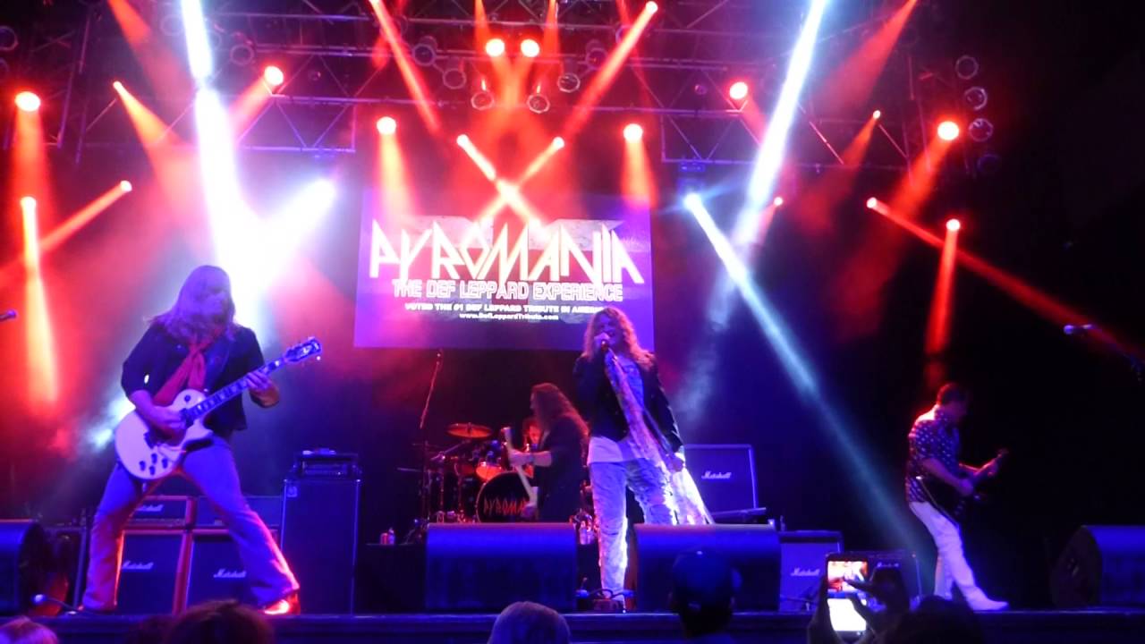 Pyromania Def Leppard Tribute Band Covering Lady Strange - YouTube