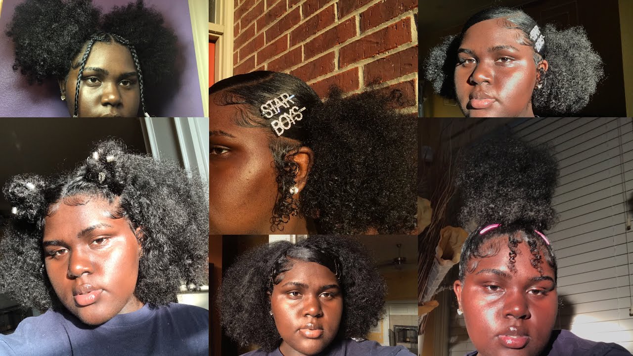 FYE BACK TO SCHOOL HAIRSTYLES FOR NATURAL/CURLY HAIR! - YouTube