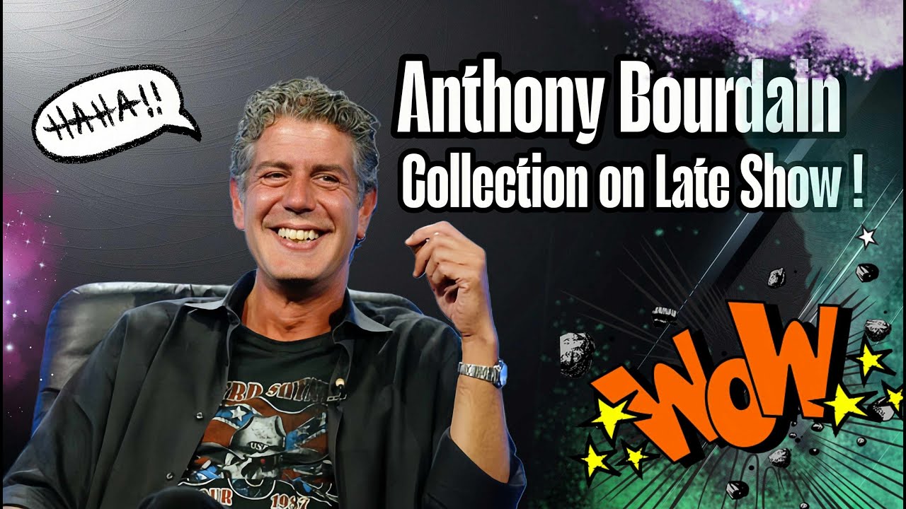 Anthony Bourdain Collection on Late Show, 2000-2011 - YouTube