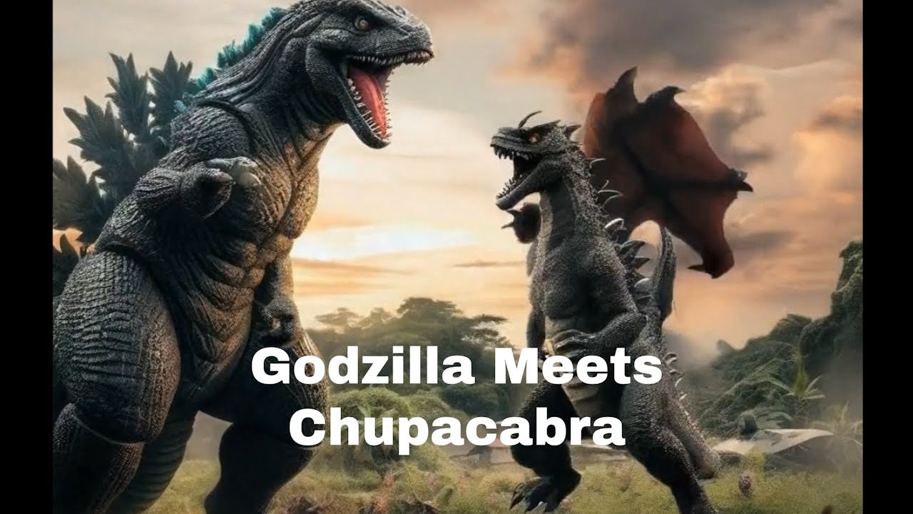 Godzilla Meets Chupacabra | Fan AI Animation - YouTube