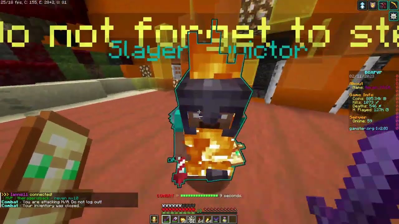 Minecraft Box Pvp (Gamster Server) - YouTube