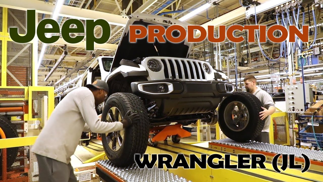 2019 Jeep Wrangler Production (JL) – Toledo Assembly Complex, Ohio ...