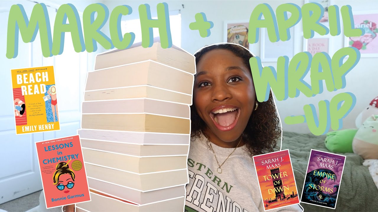 what i read in march and april - YouTube