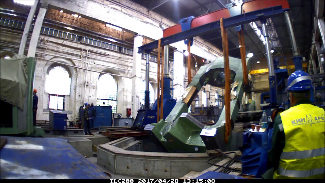 Установка пресса Siempelkamp - YouTube