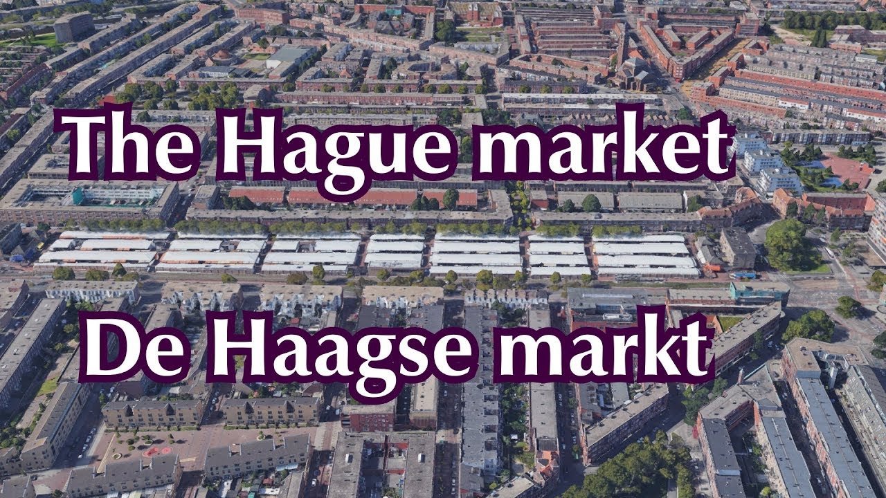 Walking The Hague market - YouTube
