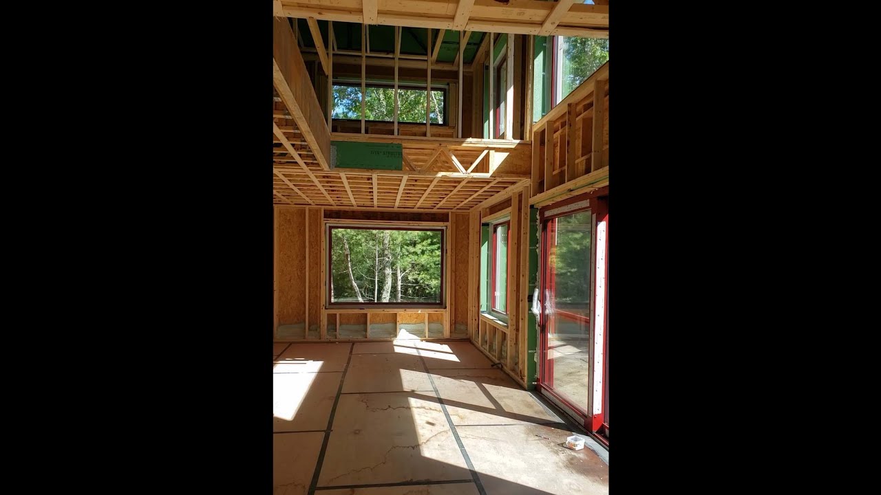 Trimmable Open Web Floor Joist Framing - YouTube