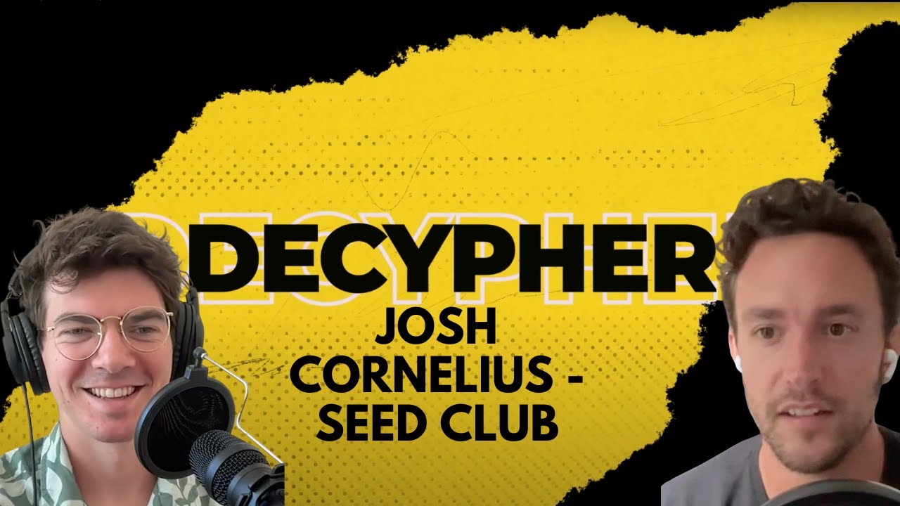 The Future of Crypto is Here - Josh Cornelius, Seed Club | Ep 9 - YouTube