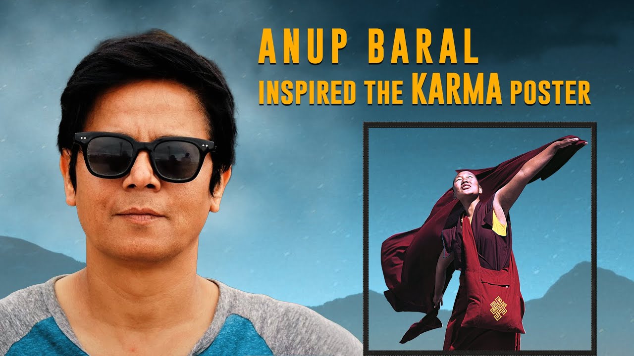 Anup Baral inspired the KARMA poster | Interview - YouTube
