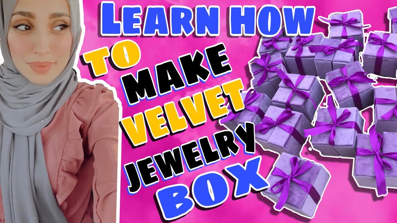 How to make a velvet hard boxLet's make a velvet hard box - YouTube