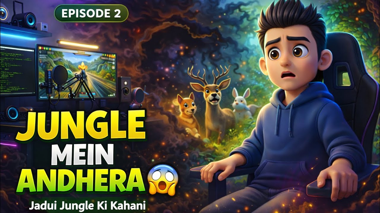 Jadui Jungle Mein Andhera 😱 | Bachon Ki Kahani | Episode 2 - YouTube