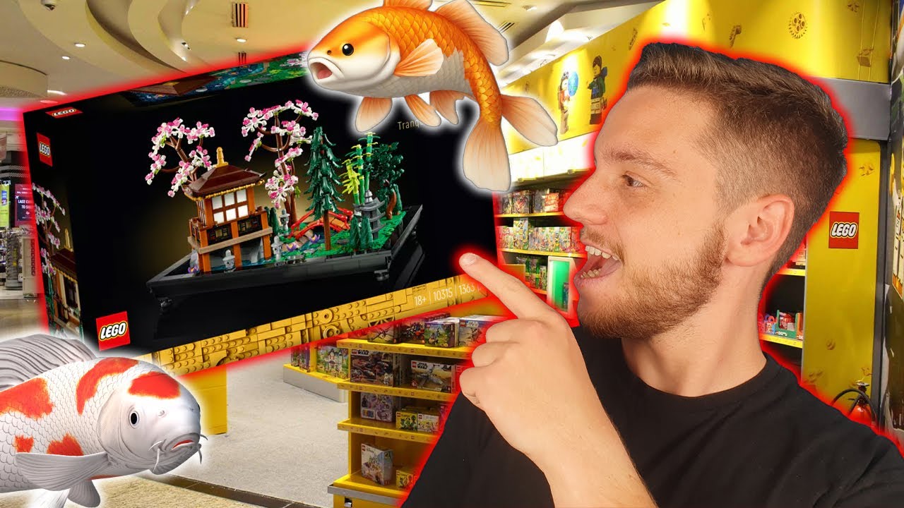 LEGO VLOG #70 - LEGO STORE A JAPONSKÁ ZAHRADA! 🌸 - YouTube