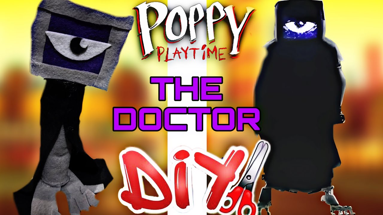 How to make the doctor plush from poppy playtime chapter 4 - YouTube
