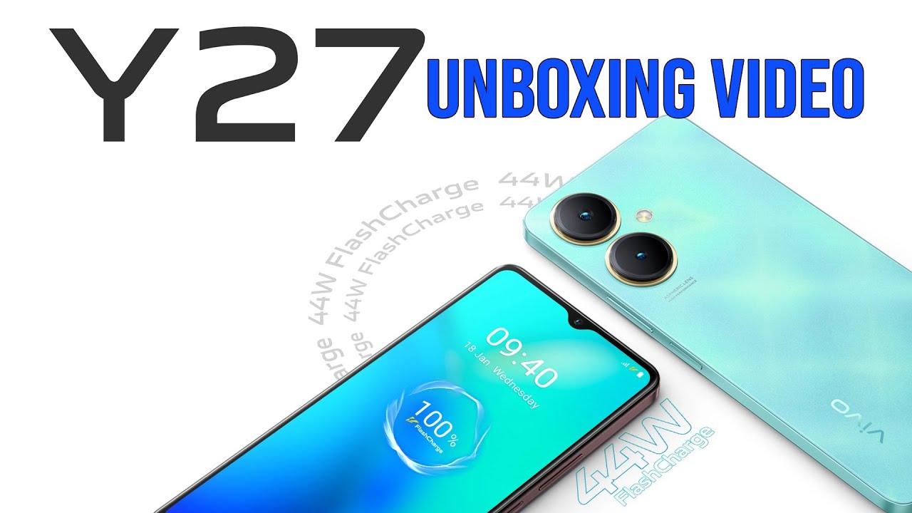 Midrange ဖုန်းအသစ် ViVO Y27 Unboxing Video