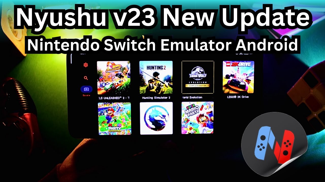 Nyushu v23 Emulator | New Update | Nintendo Switch Emulator Android - YouTube