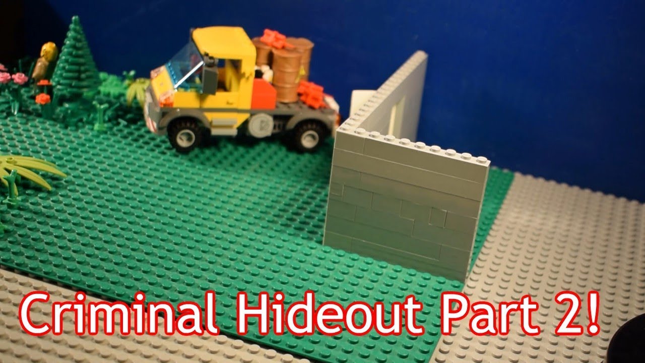 Lego Criminal Hideout MOC Part 2! - YouTube