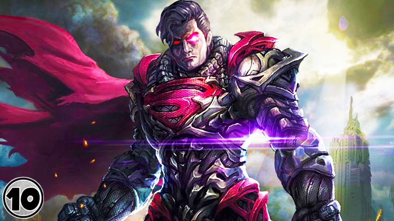 Top 10 Most Powerful Alternate Versions Of Superman - Part 2 - YouTube