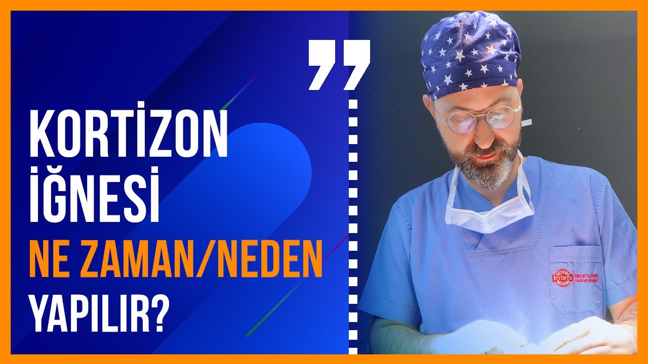 KORTİZON İğnesi Kime/Neden/Ne zaman YAPILIR? - YouTube