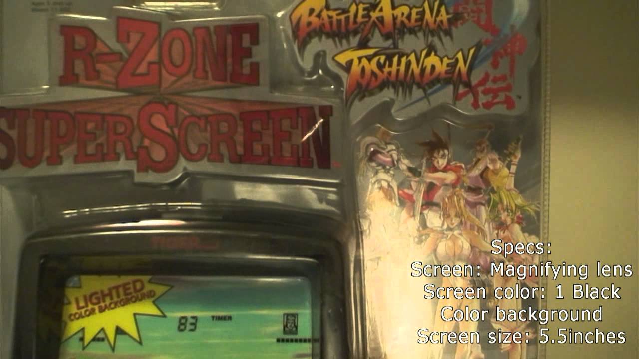 Tiger R-zone Super Screen Carded Review - YouTube