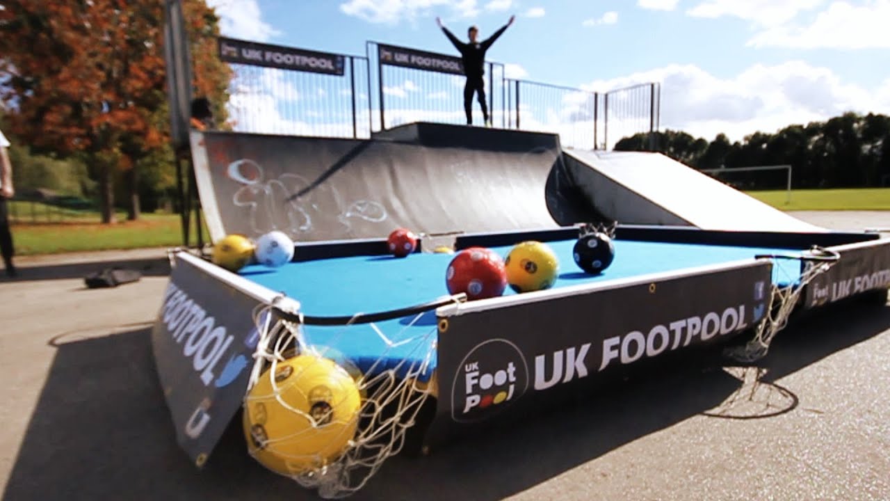 UK FootPool Showreel - Amazing Tricks, Skills and Stunts! - YouTube
