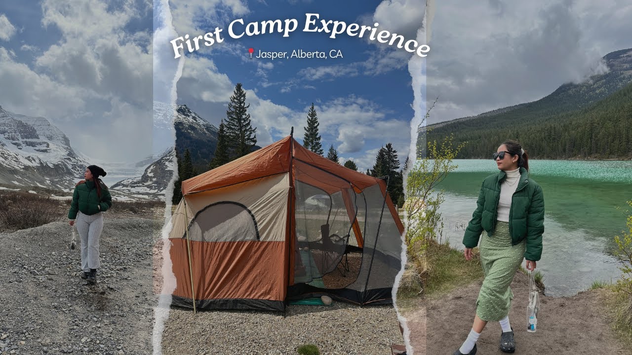 MY FIRST CAMPING EXPERIENCE - YouTube
