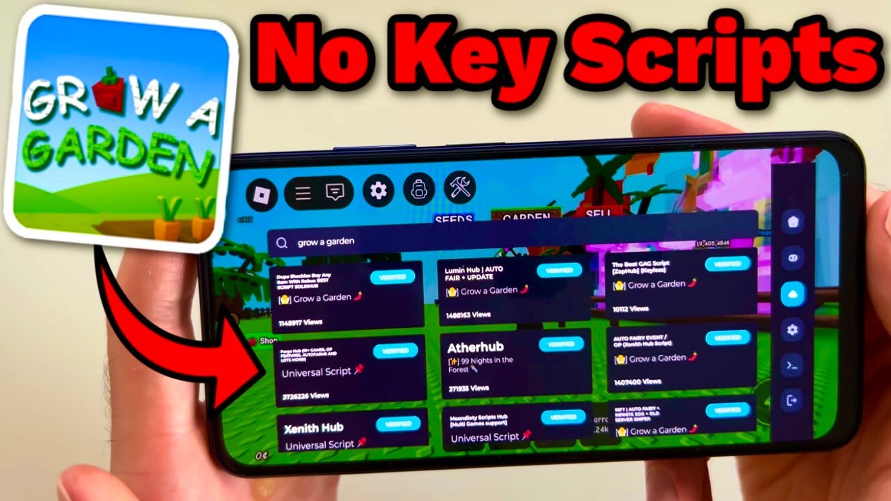 Grow a Garden Script 🔥 How to download Grow a Garden Script on Mobile ...