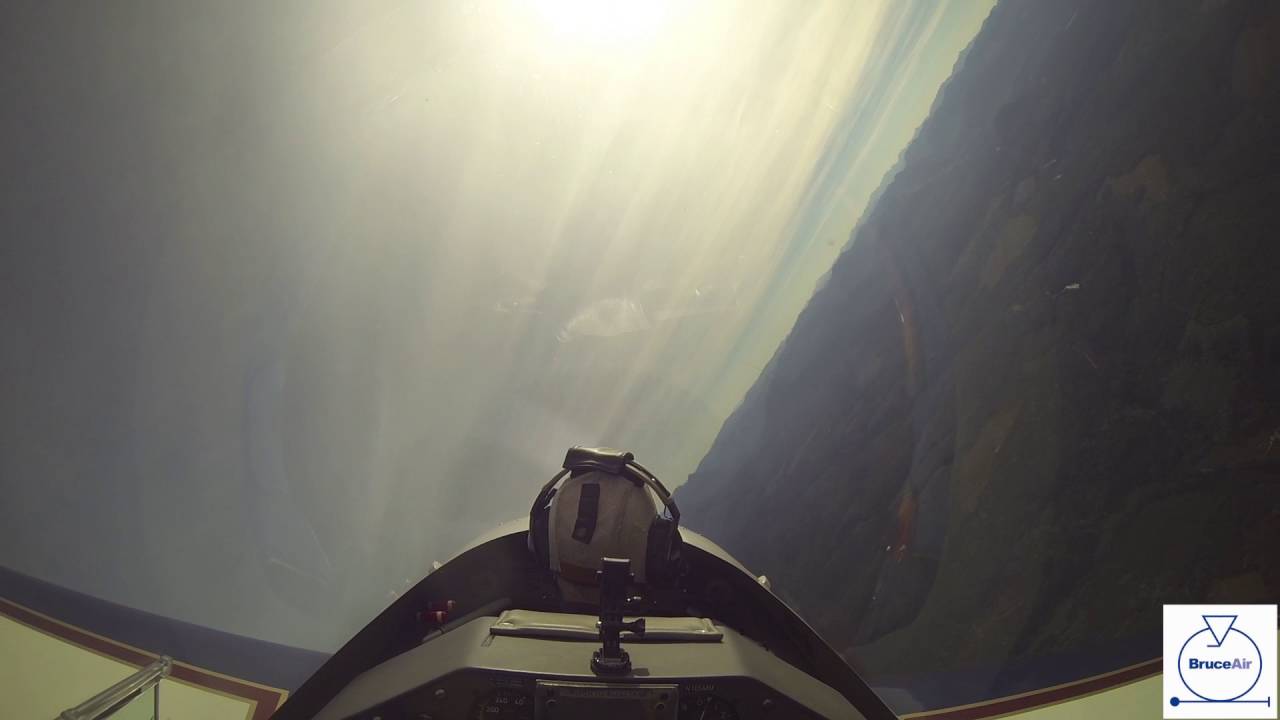 Stall and Incipient Spin from a Slipping Turn - YouTube