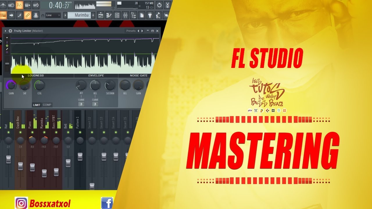 Mastering Complet Instrumental Fl Studio 20 [Les Bases]#Tuto - YouTube