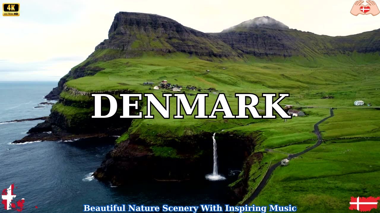 Denmark 4K UHD - Beautiful Nature Scenery with Inspiring Music | Study ...