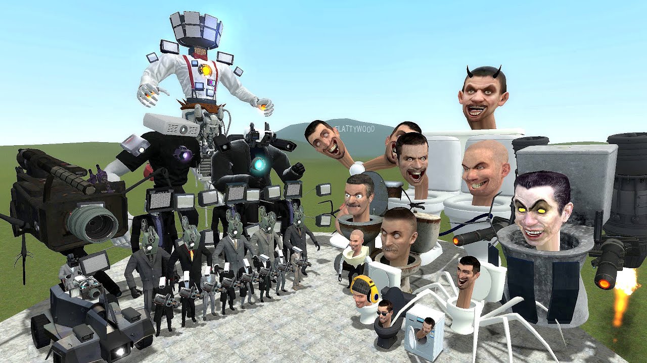 NEW ULTIMATE MECHA TV MAN BOSS VS ALL SKIBIDI TOILET BOSSES - Garry's ...