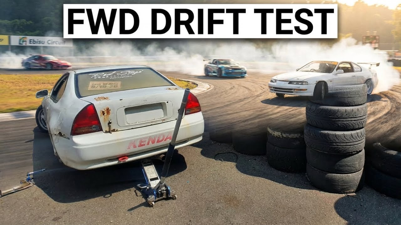 High Speed FWD Drifting in Japan. Ebisu Matsuri Summer 2023 - YouTube