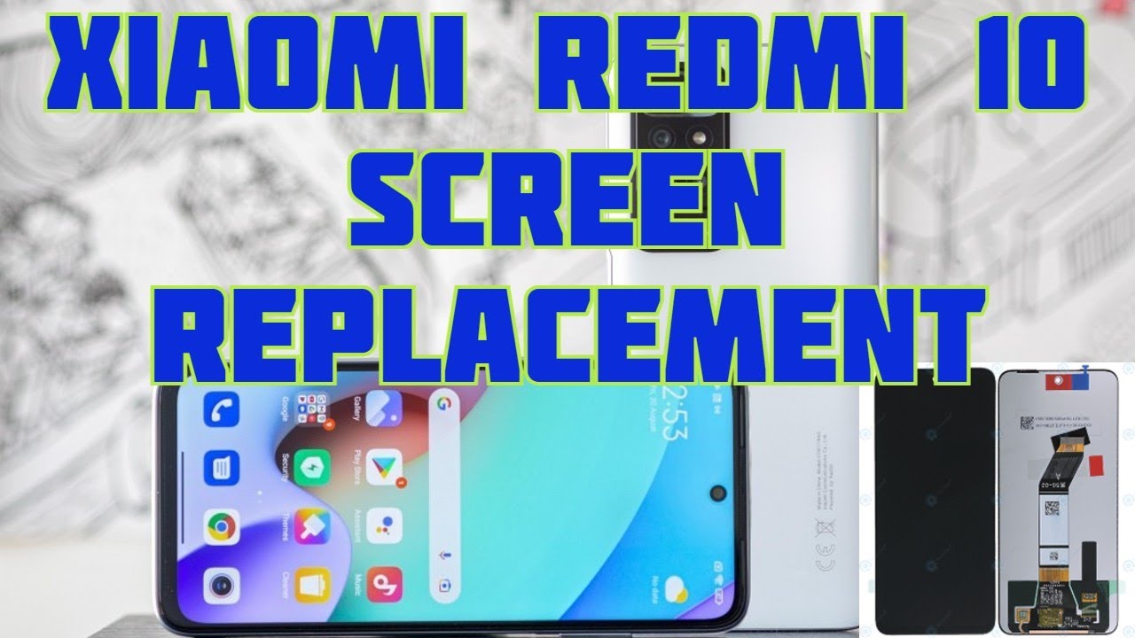 Xiaomi Redmi 10 Screen/LCD Replacement - YouTube
