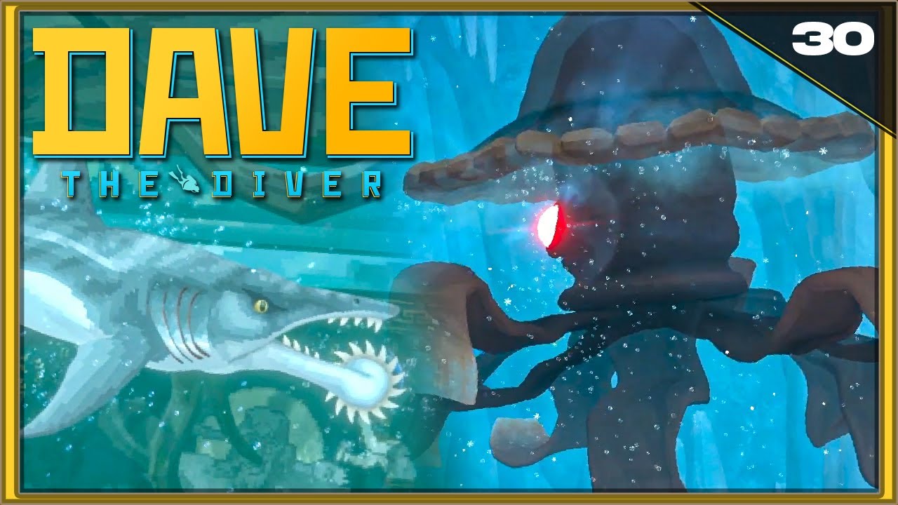 BOSSES : MEDUSA FANTASMA Y HELICOPRION ☠️ • Dave the Diver Gameplay ...
