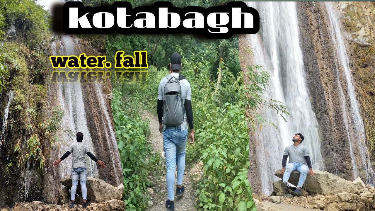 uttarakhand kotabagh water fall kotabagh water fall vlog - YouTube