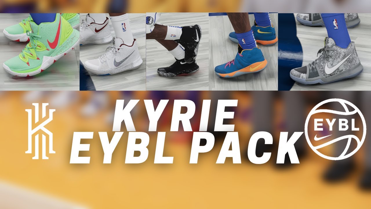 KYRIE EYBL PACK NBA2K23 SHOE CREATOR - YouTube