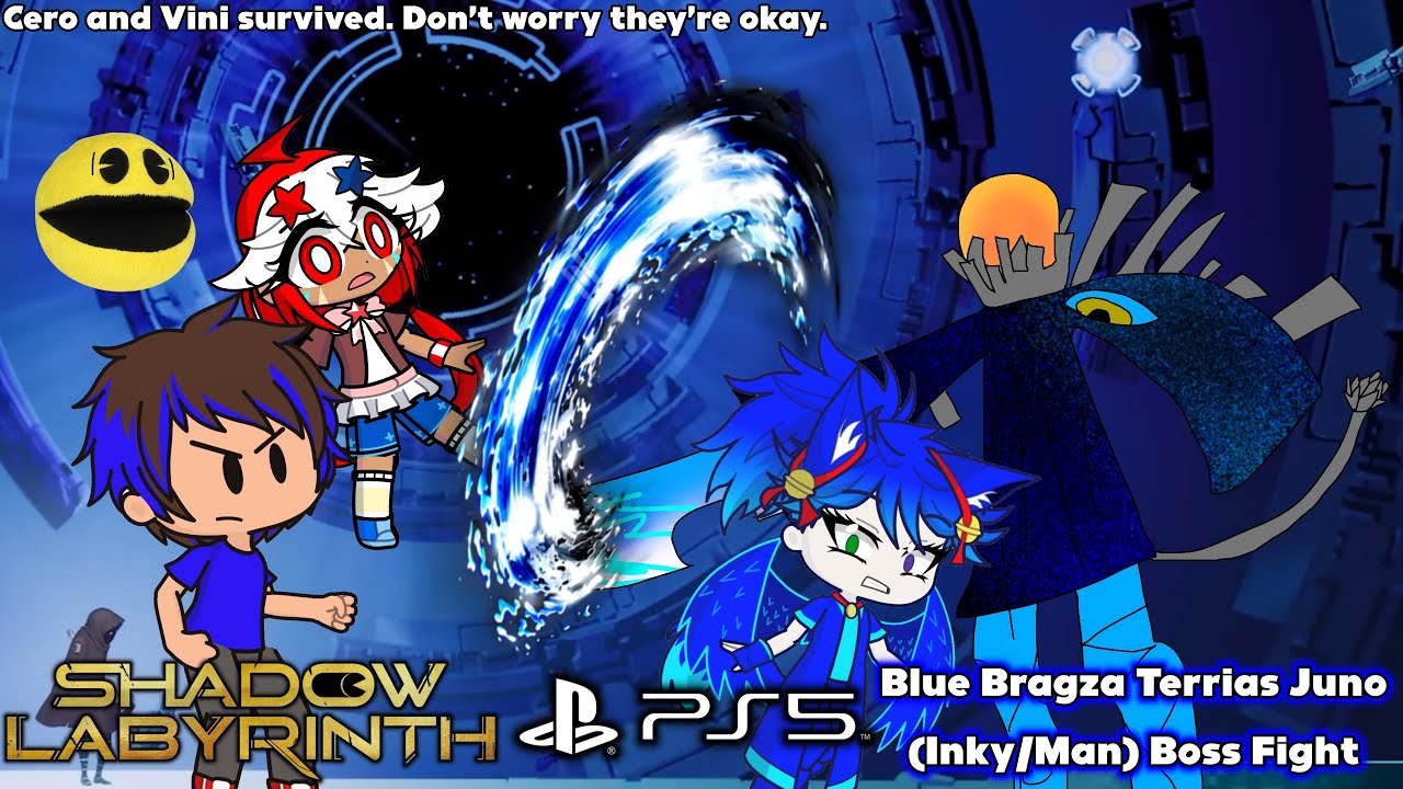 Shadow Labyrinth | Blue Bragza: Terrias-Juno (Inky/Man) Boss Fight (PS5 ...