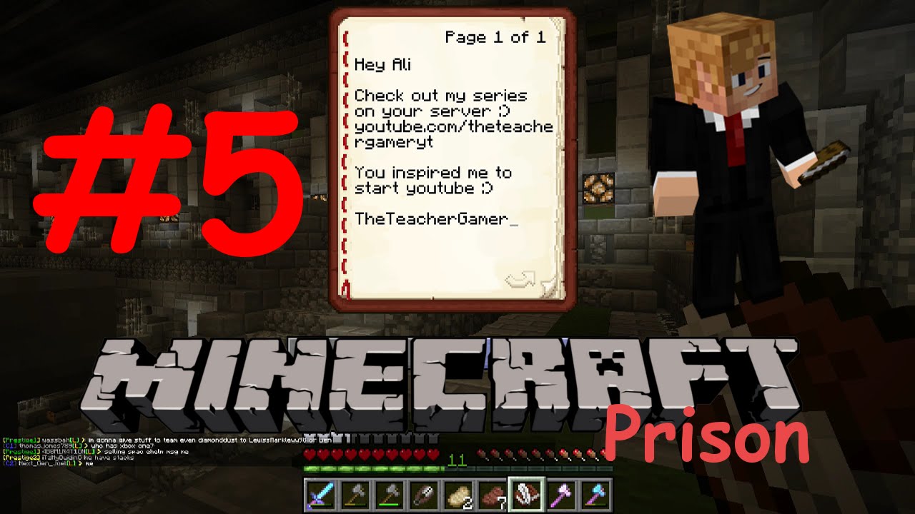 Ali-A Minecraft Server | Prison | #5 I AM ALI-A?! - YouTube