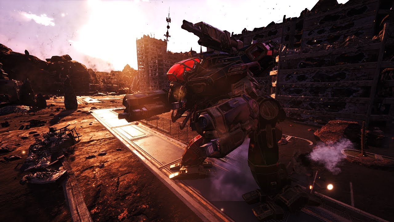 The Evil Outside (Black Marauder) - Mechwarrior 5 Gameplay - YouTube