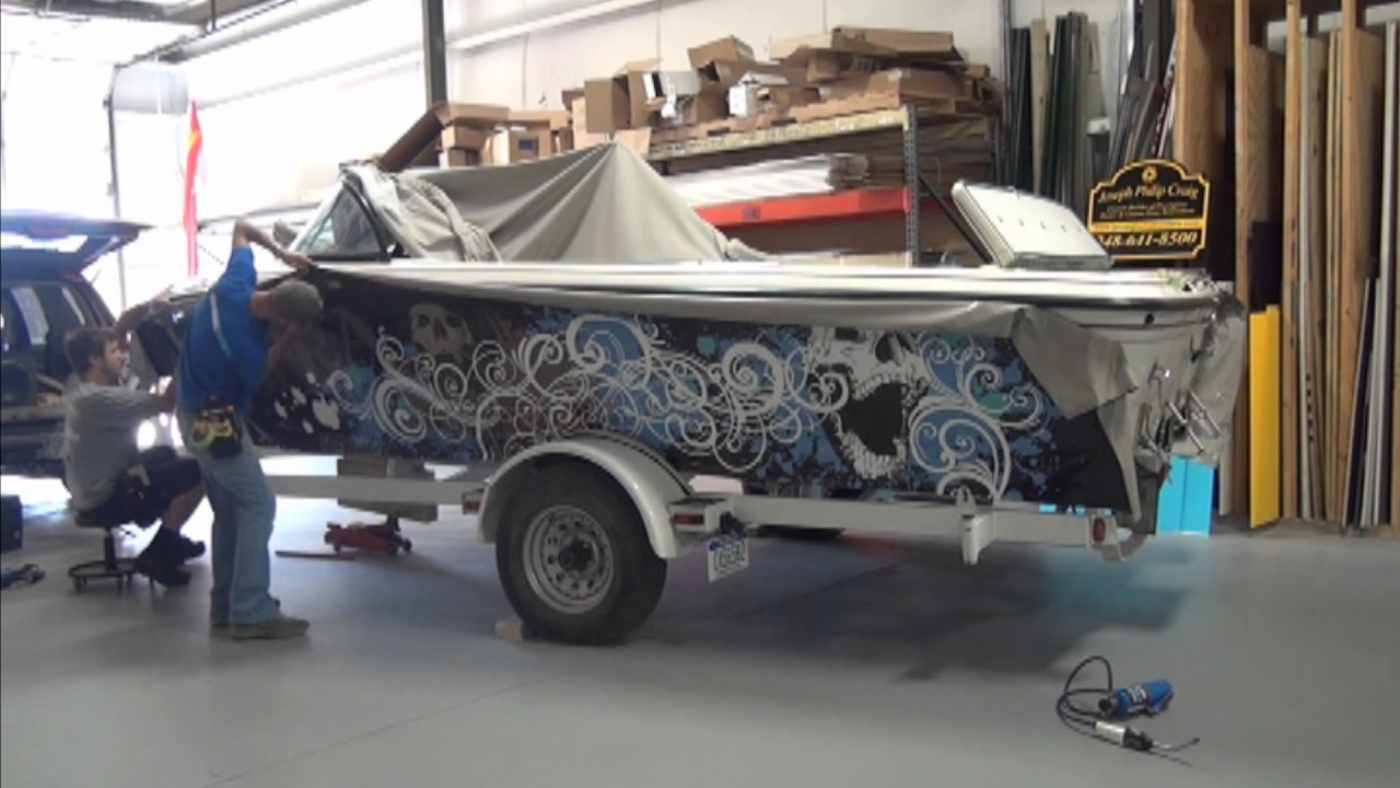 DPI WRAPS Supra Boat Wrap - YouTube