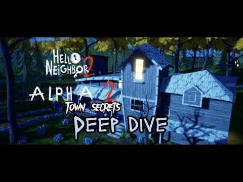 hello neighbor 2 town secrets fan game deep dive gameplay. real neural ...
