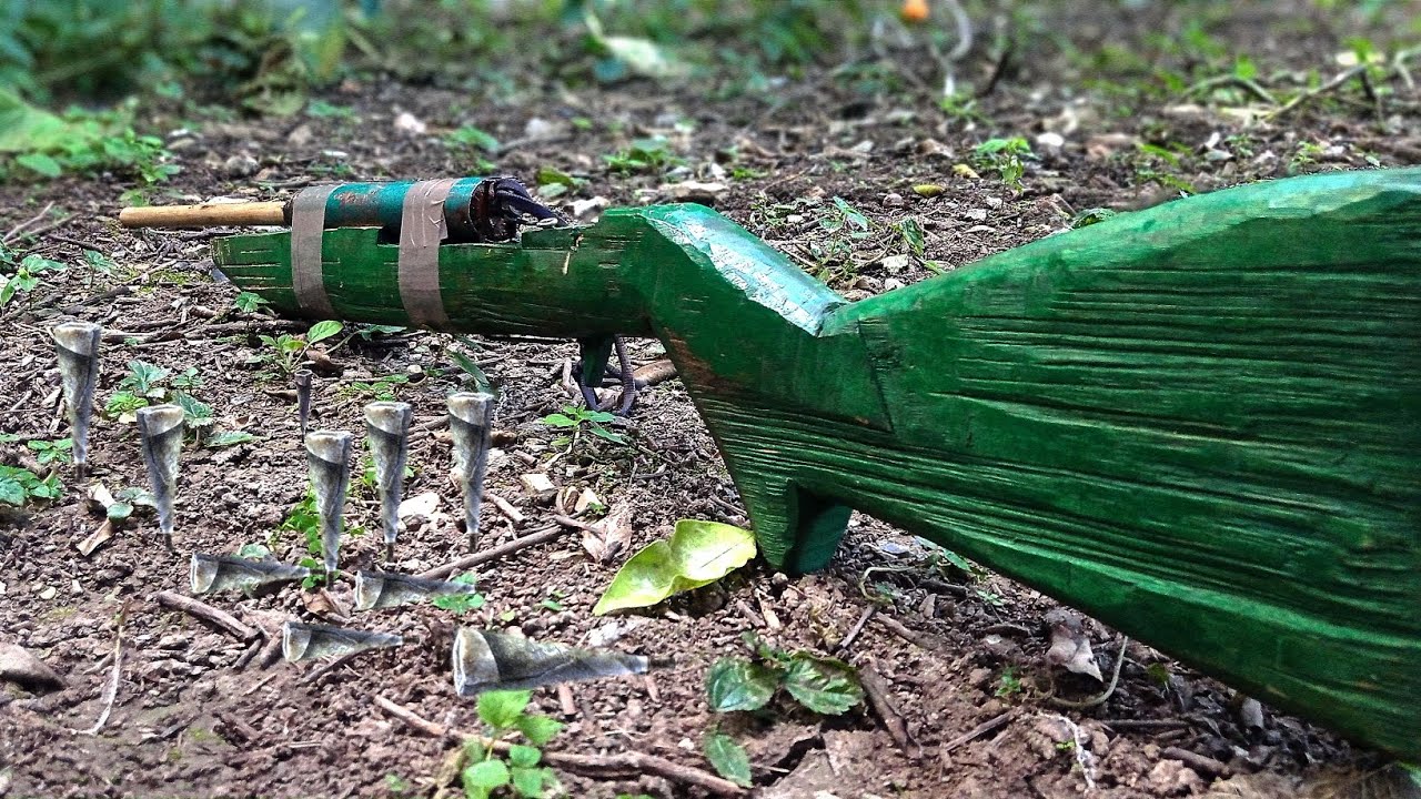 how to make a air gun at home // home made rifle - YouTube