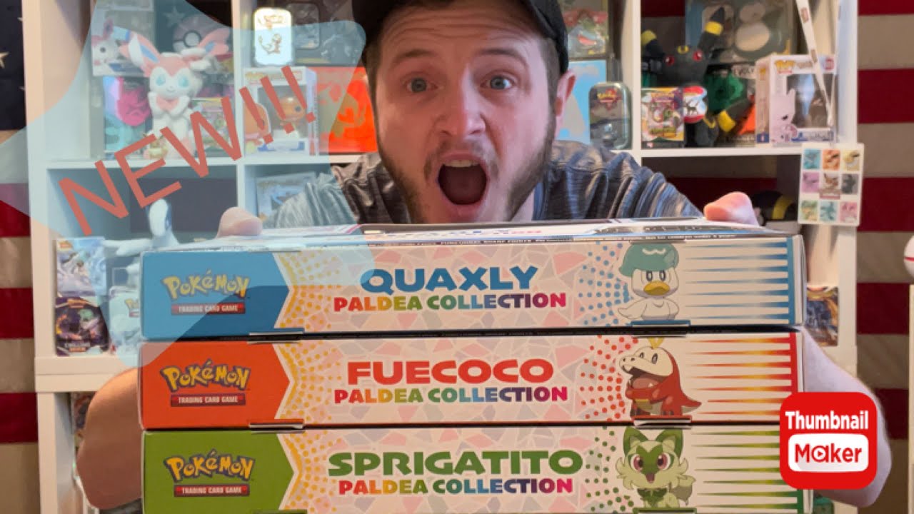 Opening the New Pokemon Paldea Collection Boxes!!! - YouTube