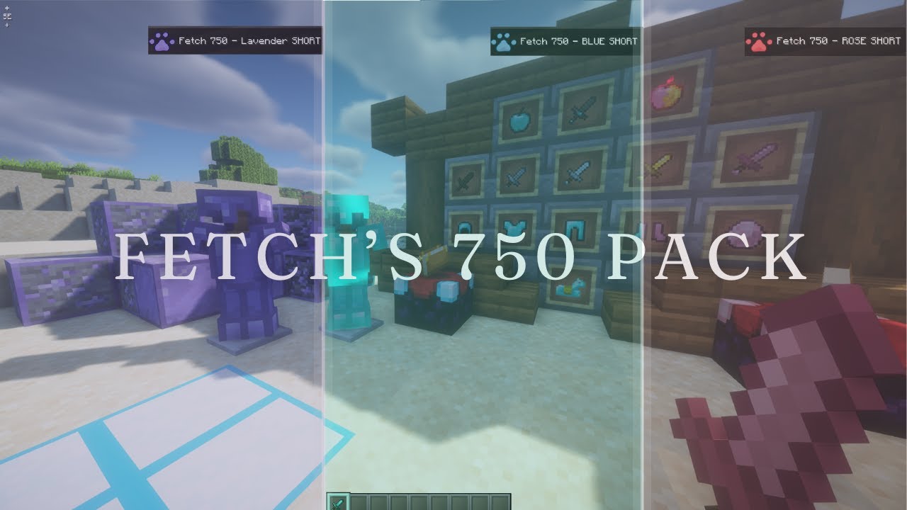 Fetch's 750 Texture Pack Release - Hoplite | PVP Pack (1.20) - YouTube