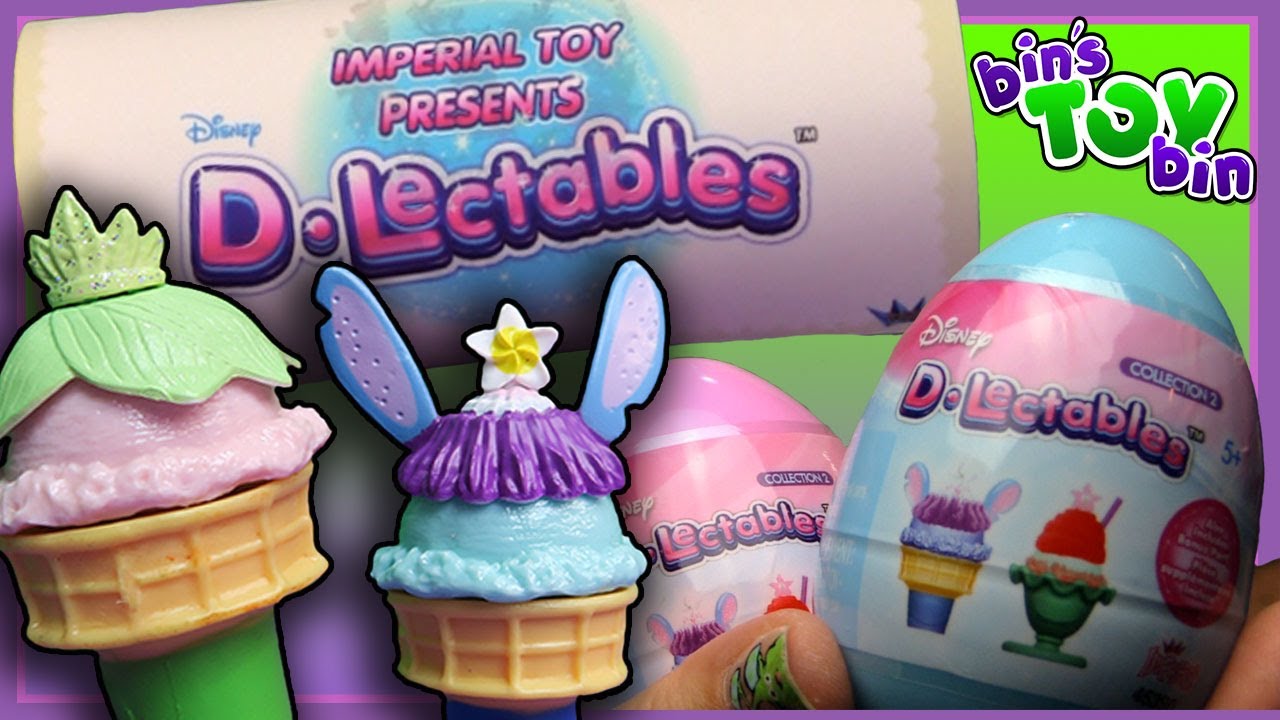 Disney D-Lectables Blind Bags Opening! | Stitch, Princesses and MORE ...