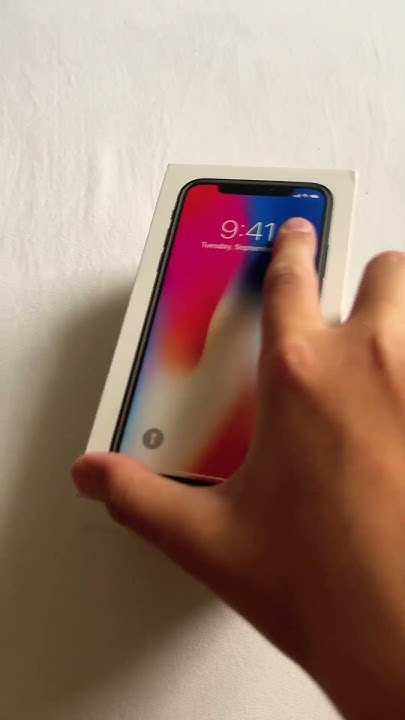 iPhone X Box - YouTube