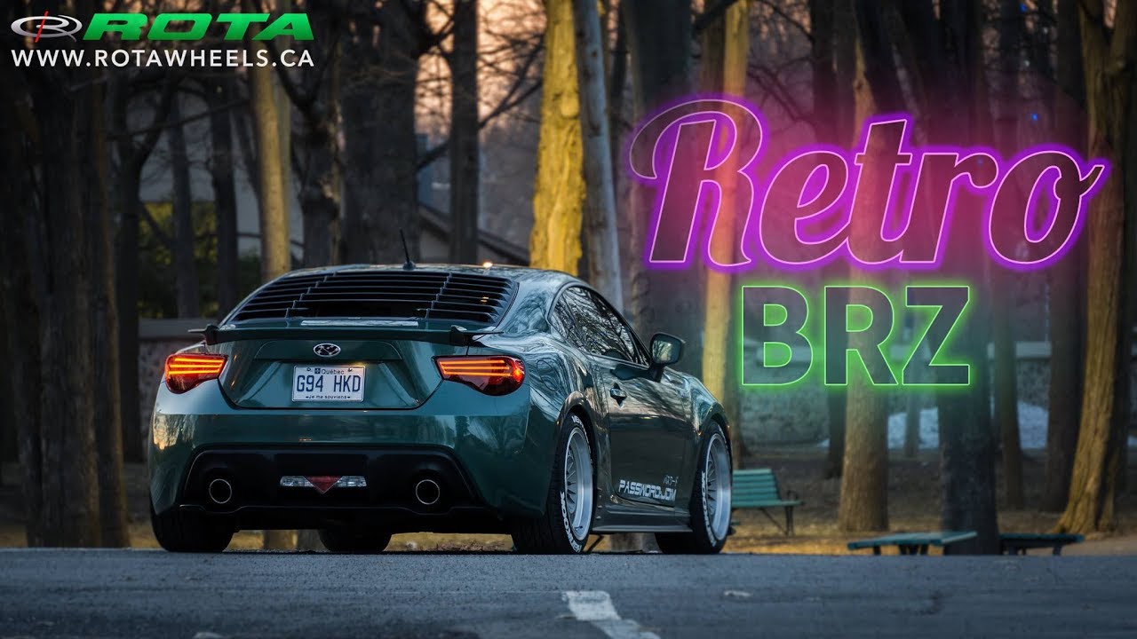 Retro Brz | Rota Wheels Canada | C.Lowpes - YouTube